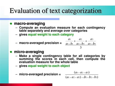 Ppt Text Categorization Powerpoint Presentation Free Download Id