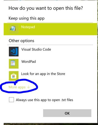 Windows 10 How Can I Make Notepad Default Program For Txt Files