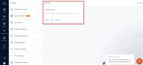 Salesflare Integration With Fluent Forms Wp Manage Ninja