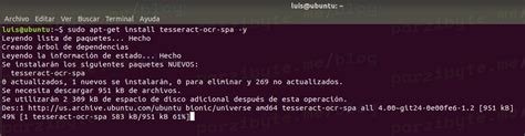 Instalar Tesseract Ocr Idioma Español En Ubuntu Parzibytes Blog