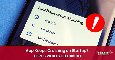 App Keeps Crashing On Startup Heres What You Can Do Irepair