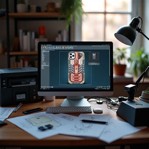 Create A Custom Doom Phone Case D Model Step By Step Guide