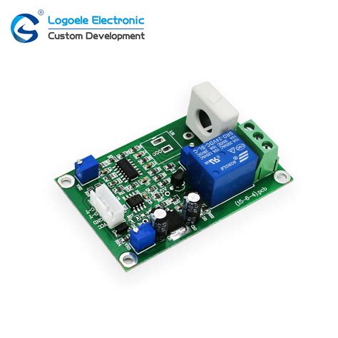 Hall DC Current Detection Sensor Linear Voltage Output Logoele Com