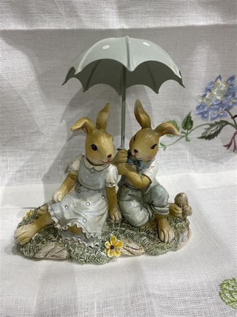 Статуетка скульптура кролики — цена 1000 грн в каталоге Статуэтки Купить товары для дома и быта