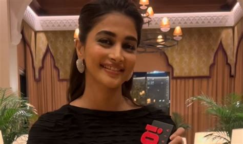 Pooja Hegde Was Bestowed With The ‘pan India Trailblazer 2024 Honour