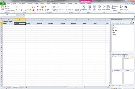 Excel Vba Pivot Tables Vba And Vbnet Tutorials Education And Programming Services