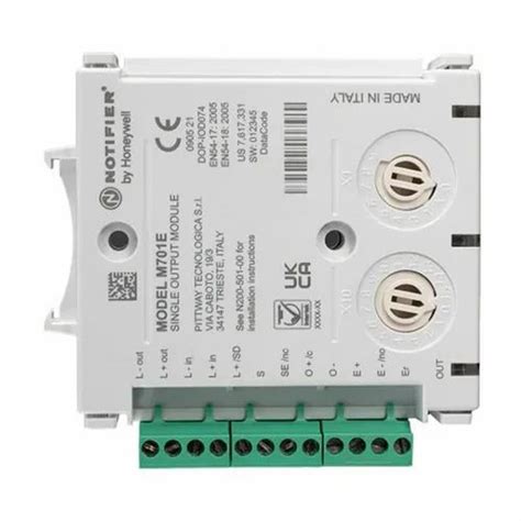 Honeywell Notifier M E Single Input Module For Industrial At Rs In New Delhi