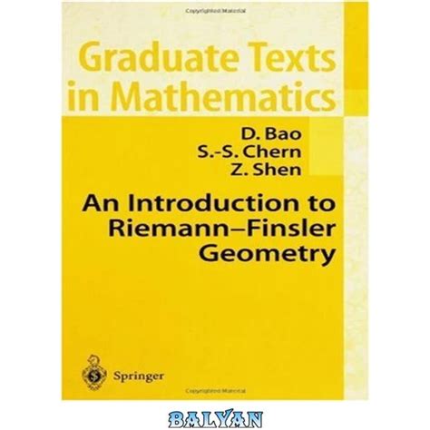 خرید و قیمت دانلود کتاب An Introduction To Riemann Finsler Geometry ترب