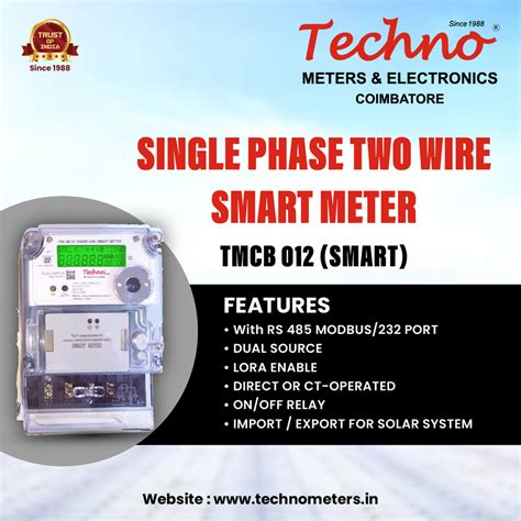 Single Phase Techno Solar Net Meter At 4956 00 Inr At Best Price In