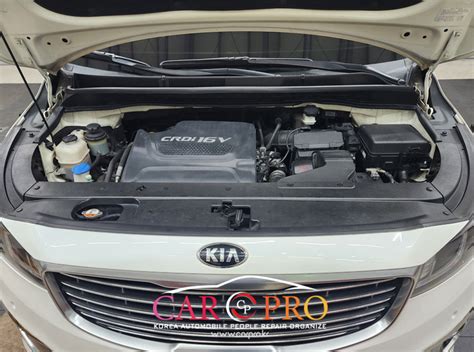 올뉴카니발 쇠갈리는 소음으로 발전기알터네이터 교환 정비 올뉴카니발 카프로샵