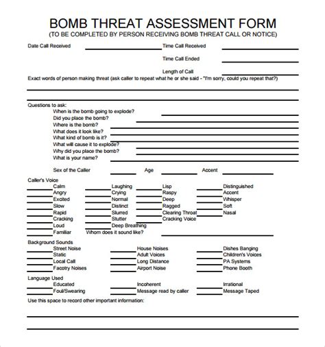 Threat Report Template