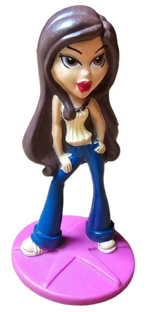 Bratz Girl Mga 3 Pvc Figure Bakery Crafts Cake Topper Brunette Bell
