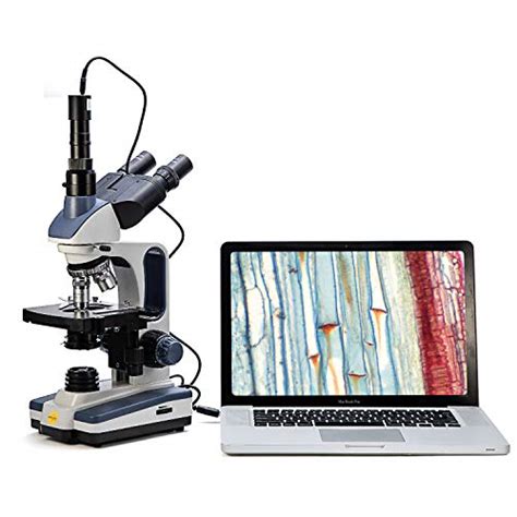 Swift Trinocular Compound Microscope Sw350t 40x 2500x Magnification Si Swift Microscopes