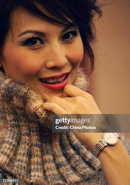 Hong Kong Actress Ada Choi Attends An Event To Promote Watch Products