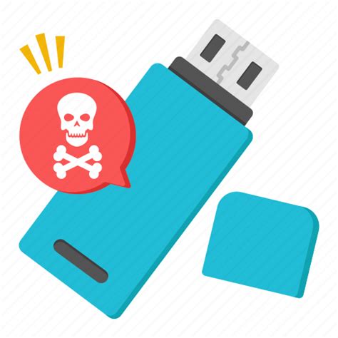 Usb Virus Flash Drive Malware Bug Malicious Icon Download On Iconfinder