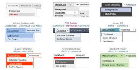 20 Online Css3 Menu Layout And Code Generators Idevie