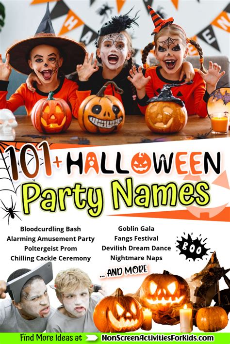 Halloween Party Titles