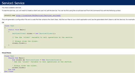 Configuring WCF Application On Windows Developer At Heart