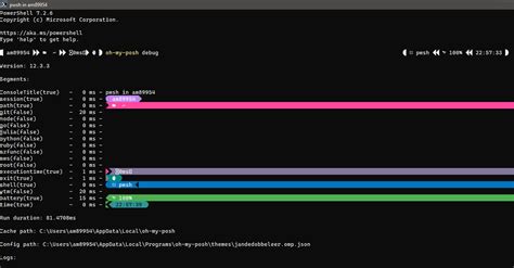 Segments Do Not Have Any Color Formatting In Console · Issue 2963 · Jandedobbeleeroh My Posh