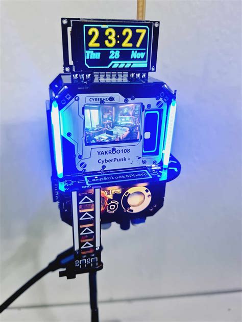 LED Cyberhome Model With LCD Clock Hackaday Io