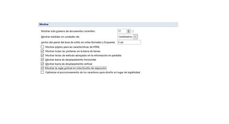 Office Barra De Desplazamiento Lateral