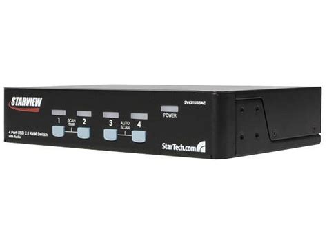 Startech Sv Usbae Port Usb Kvm Switch Usb Hub Walmart Com