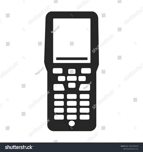 Scanner Code Vector Black Icon Vector Stock Vector Royalty Free Shutterstock