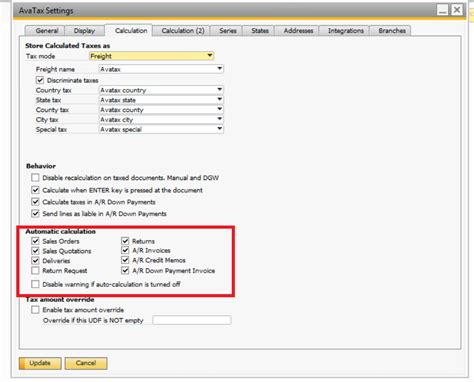 Tab Calculation Axap By Argentis