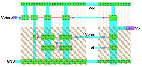 Conceptual Design Layout Using Electric Vlsi Of A Three Stage Cascode Download Scientific