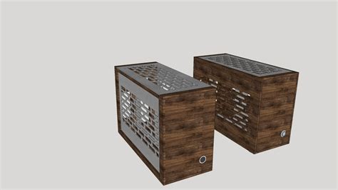 Wood Metal Sff Mini Itx Pc Case 3d Warehouse