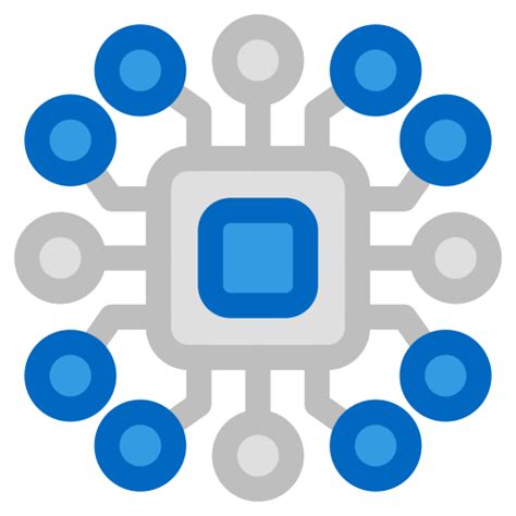 Processor Generic Outline Color Icon