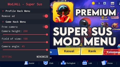 SUPER SUS MOD MENU PREMIUM V1 69 13 031 LATEST VERSION YouTube