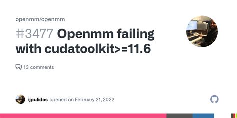 openmm failing with cudatoolkit 11 6 · issue 3477 · openmm openmm