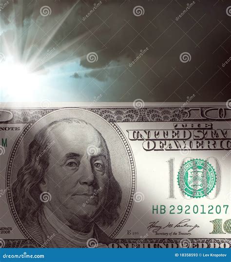 End Recession Stock Image Image Of Crisis Banking Cloud 18358593