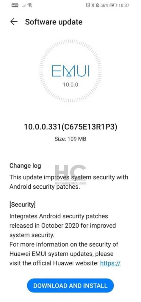 Huawei P Lite Getting October Security Update Huawei Central
