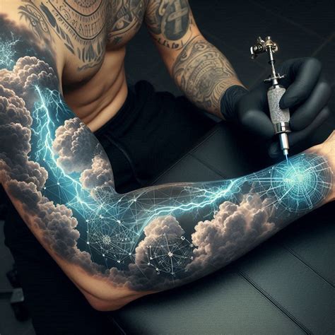 Cloud Sleeve Your Own Tattoo Design Custom Designs Crafted For