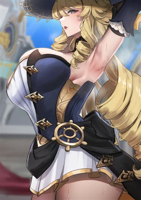 Navia Genshin Impact Drawn By Hans Kun Danbooru