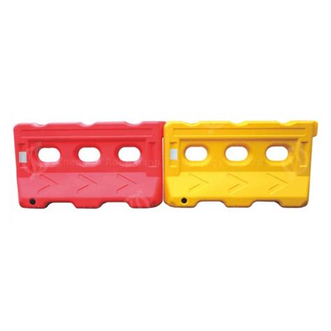 건설 현장 도로 안전 1500mm 군중 제어 물 채워진 플라스틱 충돌 장벽