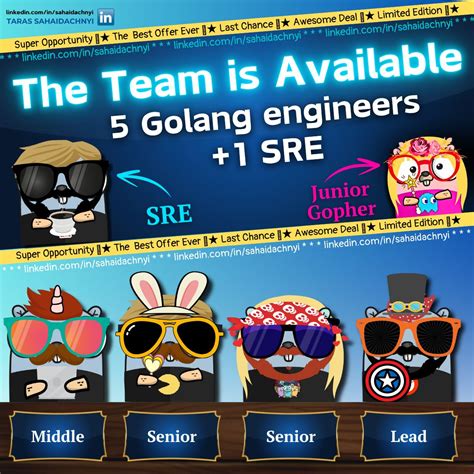 taras sahaidachnyi on linkedin golang team