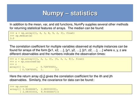 Ppt Python Crash Course Numpy Powerpoint Presentation Free Download