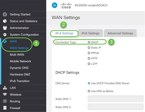 Clone o endereço MAC de um roteador de terceiros para um roteador RV160 ou RV260 Cisco