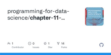 Github Programming For Data Sciencechapter 11 Exercises