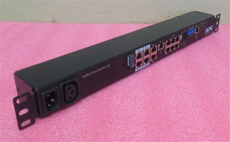 Apc Nbrk0250 Netbotz Rack Monitor 250 Environmental Sensor Monitoring Device