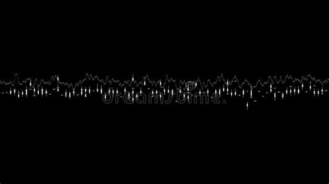 Technological Background Scifi Tech Template Digital Waveform Equalizer Stock Video Video Of