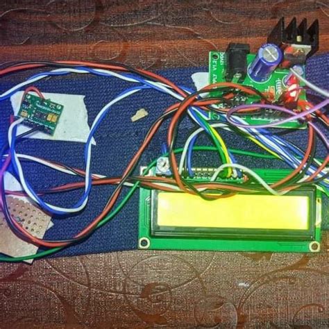Iot Device Embedded With Sensors Lcd And Mcu Download Scientific Diagram
