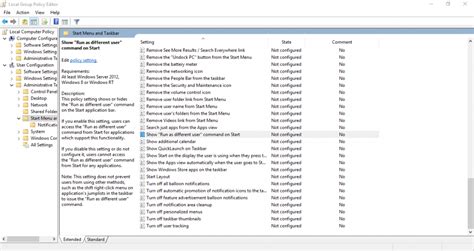 How To Enable Run As A Different User On Windows 10 Start Menu Windows Chimp