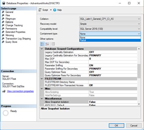 Contained Databases Setup Sqlservercentral Contained Databases Setup Sqlservercentral