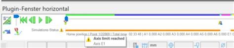 solved axis limit warning autodesk community