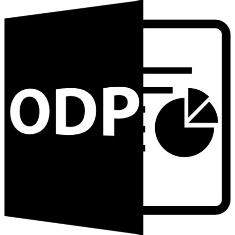 Odp File Format Symbol Free Interface Icons