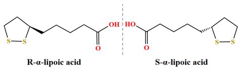 R Is Superior To S Form Of α Lipoic Acid In Anti Inflammatory And